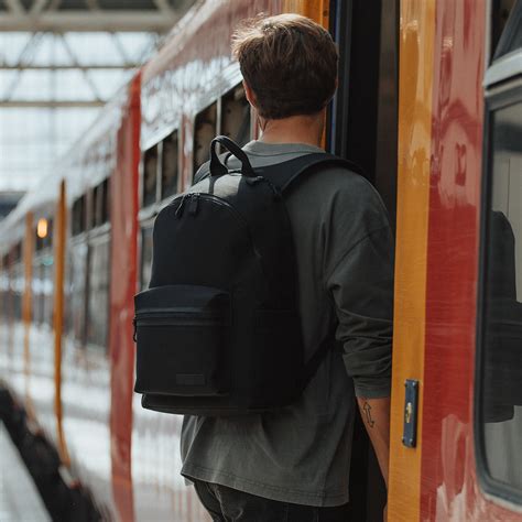 The Commuter Backpack. Waterproofed Canvas and Leather. 16" Laptop ...
