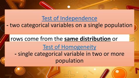 Chi Square Test Of Homogeneity By Pops P Macalino Tsu Maed Pptx