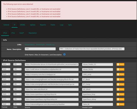 Default Source Definitions Are Not Valid Invalid Url Or Hostname Not