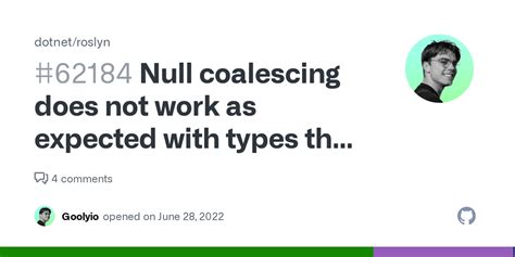 Null Coalescing Does Not Work As Expected With Types That Have Implicit Operators · Issue 62184