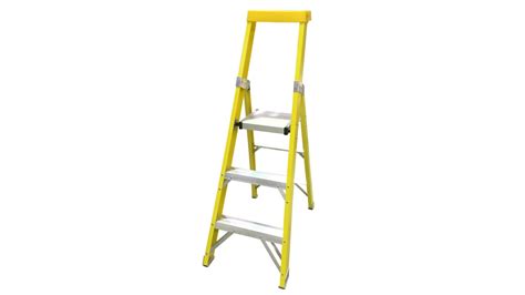 Rs Pro Fibreglass 3 Steps Step Ladder 08m Platform Height Rs