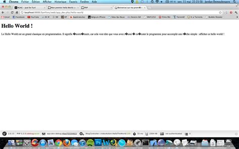 Symfony Bug Affichage Caractères Spéciaux Par Jo8192 Page 1 Openclassrooms
