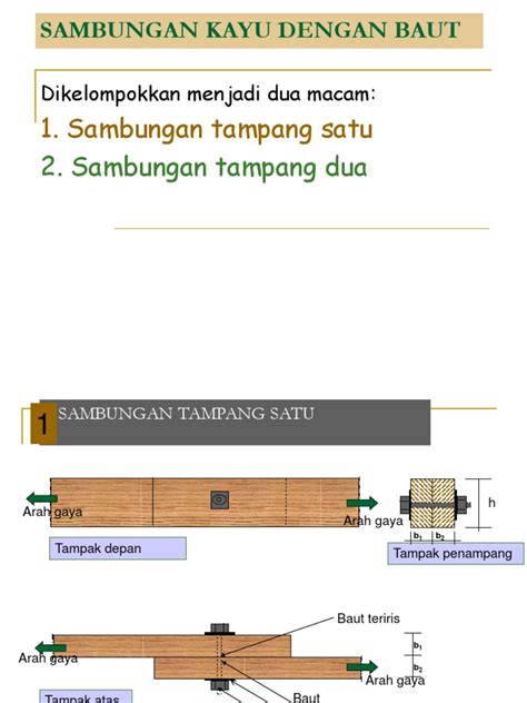 Pertemuan 9 Sambungan Baut Pdf