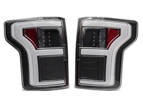 F 150 Led Tail Lights Black Housing Clear Lens 18 20 F 150 W