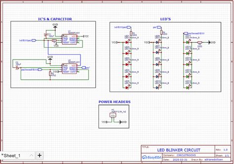 Led Blinker Circuit Circuitrocks