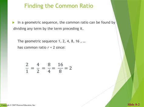 Ppt Geometric Sequences Powerpoint Presentation Free Download Id