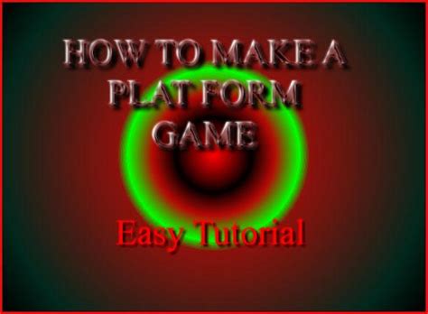 How To Make A Platformer By Nikhil95 On DeviantArt