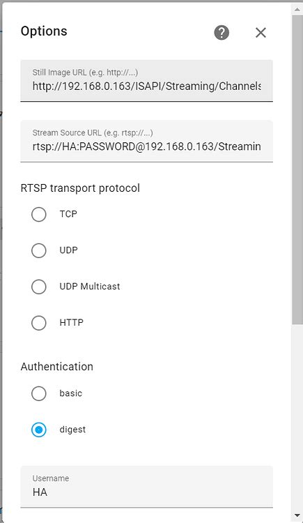 Best Method To Display 2nd Low Res Stream On Hikvision Camera In Lovelace Configuration Home