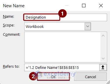 How To Create Named Range In Excel 4 Suitable Methods ExcelDemy