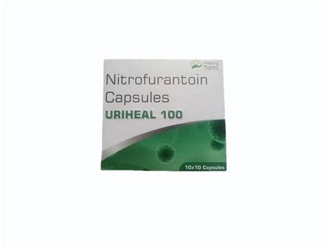 100 Mg Nitrofurantoin Capsule At ₹ 55 Strip Nitrofurantoin Tablet In