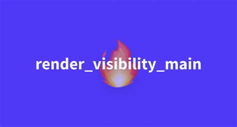 Rendervisibilitymain A Hugging Face Space By Gradio