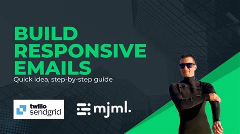 fast way to create adaptive emails with mjml and sendgrid youtube