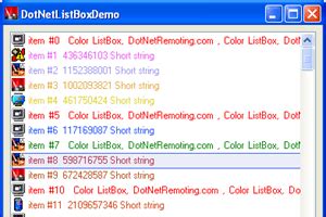 ColorListBox CodeProject