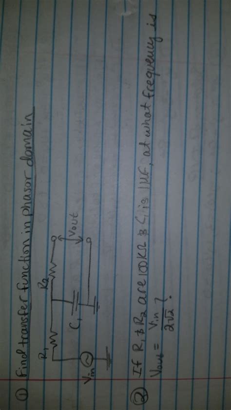 Solved Circuit Diagram For Question Is The Same Circuit Chegg