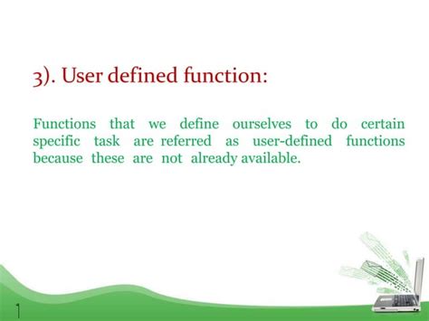 Chapter 01 Function In Python Class 12thpptx Web Development Internet