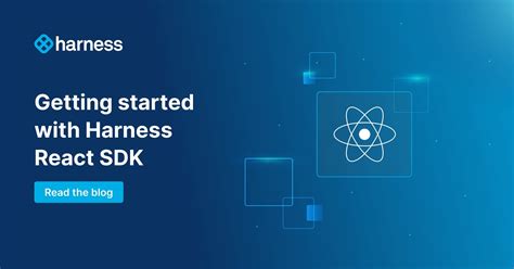 getting started with the react sdk r harnessio