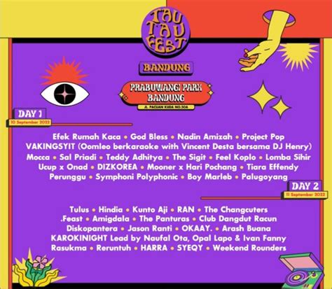 Tau Tau Festival Merayakan Kembalinya Acara Musik di Kota Bandung