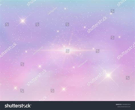 홀로그래픽 판타지물과 파스텔 색상의 벡터 그림 스톡 벡터로열티 프리 1043901814 Shutterstock
