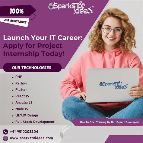 Intern Internships Training Itproject Internshipprogram Ittraining Sparks To Ideas