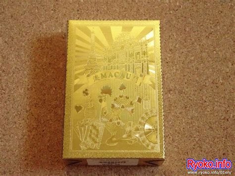 Golden Playing Cards