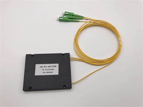 1x2 Plc Splitter Abs Module Type