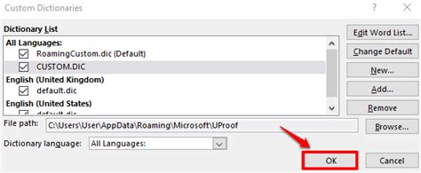 How To Add Words To Custom Dictionary To Avoid Spelling Errors In Ms Outlook