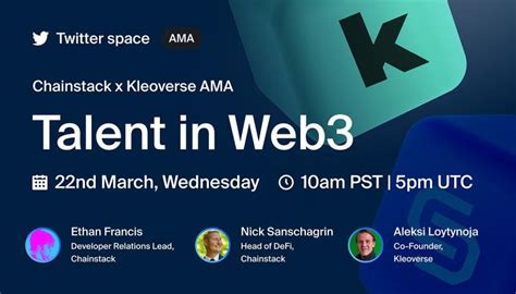 Ethan F On Linkedin Chainstack 💙🛠️ On Twitter