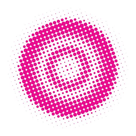 Circle Halftone Pattern Vector 13332810 Vector Art At Vecteezy