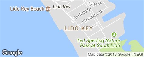 Lido Beach Sarasota Florida Map