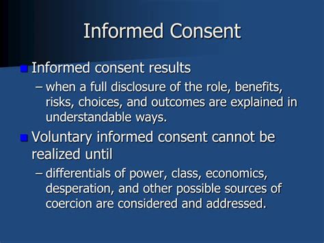 Ppt Basics Of Informed Consent Part 1 Powerpoint Presentation Free