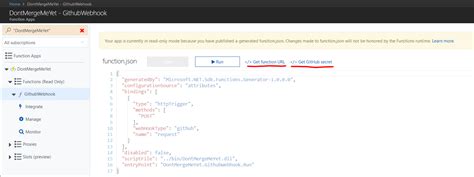 Writing A Github Webhook As An Azure Function Thomas Levesques Net Blog