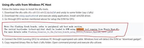 dra71xevm j6entry usbboot tools for window processors forum