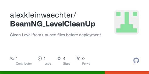 Github Alexkleinwaechterbeamnglevelcleanup Clean Level From Unused Files Before Deployment