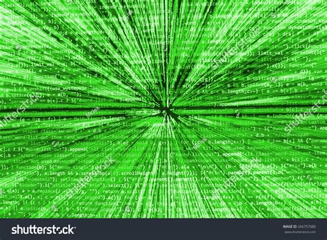 Modern Display Data Source Code Programming Stock Photo Shutterstock