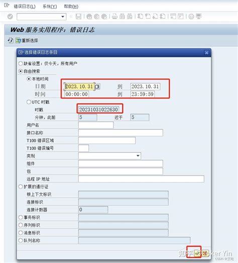 SAP接口日志查询 知乎