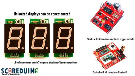 1 2″ Common Anode Seven Segment Display Driver Buildcircuits