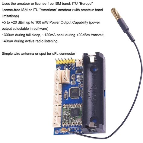 modulo inalambrico lora para arduino atmega328p radio node v1 0 915mhz