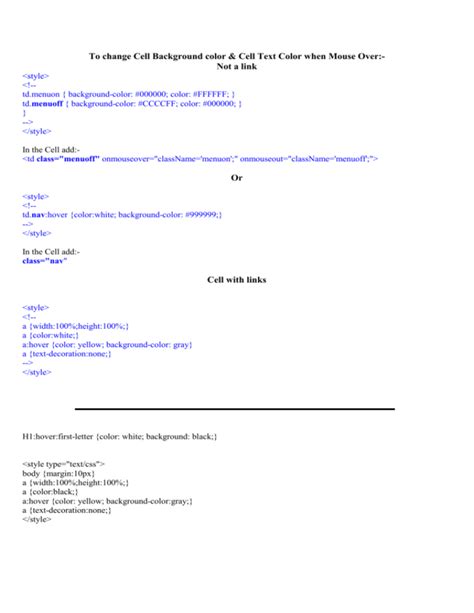 Sample CSS Code BarryMiller Com Au