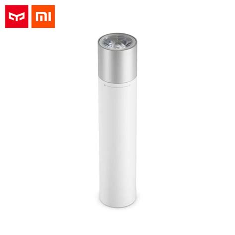 Original Xiaomi Portable Flashlight Adjustable Luminance Modes Rotatable Lamp Head Lithium USB