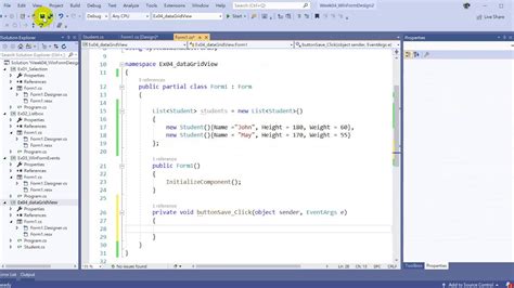 Datagridview基本操作 Youtube