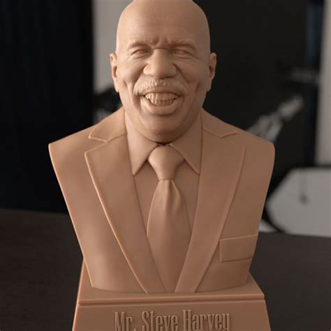 👤 Steve Harvey Bust・ 3d File For ・cults