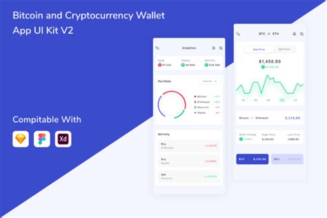 Bitcoin And Cryptocurrency Wallet App Ui Graphic By Betush · Creative Bitcoin And Cryptocurrency Wallet App Ui Graphic By Betush · Creative