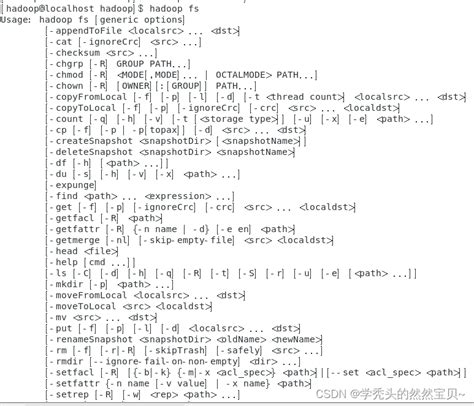 《大数据存储与处理技术 hadoop 》实验二 熟悉常用的hdfs操作 实验报告 大数据实验2 csdn博客