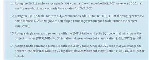 Solved Write The SQL Code That Will Create Only The Table Chegg Com