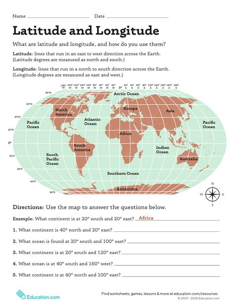 Latitude And Longitude