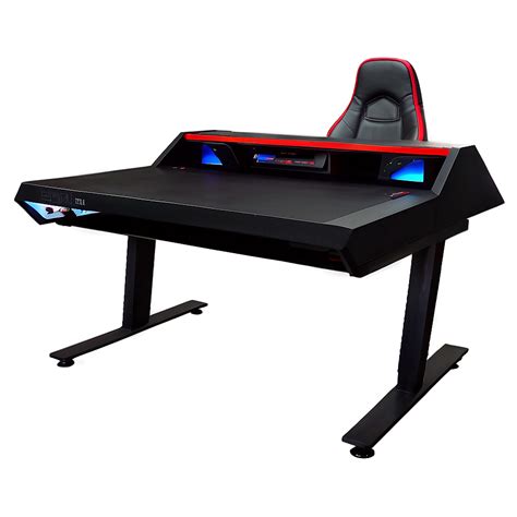 Download Black Gaming Desk Png 06212024 Wallpapers Com