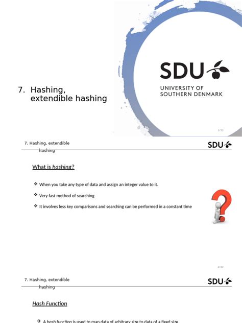 7 Hashing Extendible Hashing Pdf Data Management Algorithms