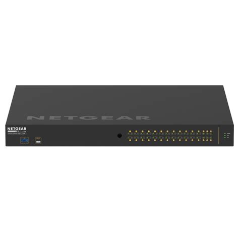 Netgear AV 24 Port POE Switch GSM4230PX Expandable B2B Blackwire