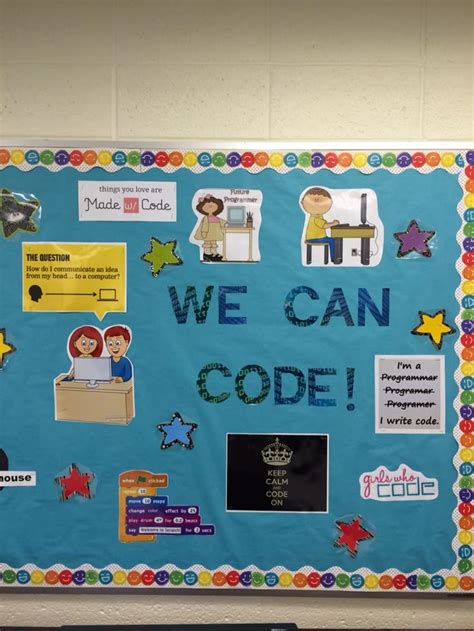 code bulletin board … computer lab science bulletin boards