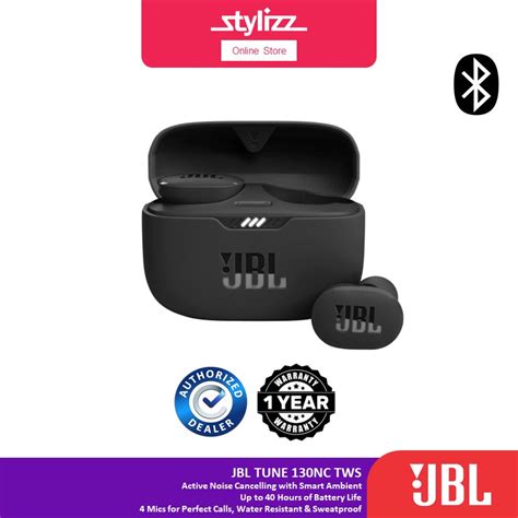 Jbl Tune Buds Nc Tws True Wireless Noise Cancelling Earbuds Hours Of Battery Life